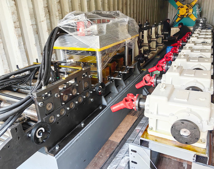 Automatic C Steel Machine Shipped to Turkey - | Guosu Cold Roll Forming ...