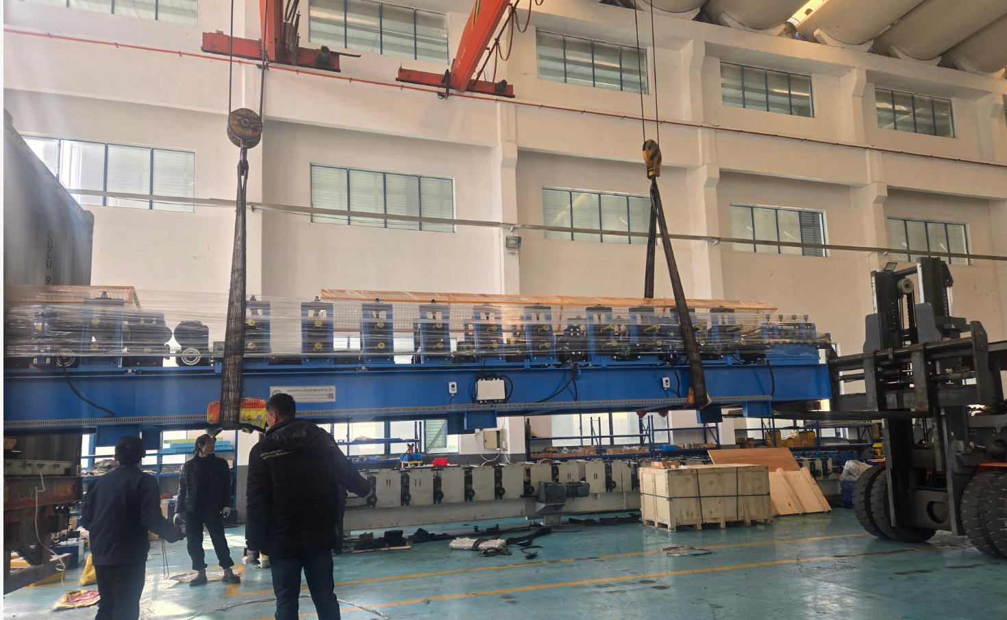 Full-Automatic C-Purlin Roll Forming Machine Shipm - | Guosu Cold Roll ...